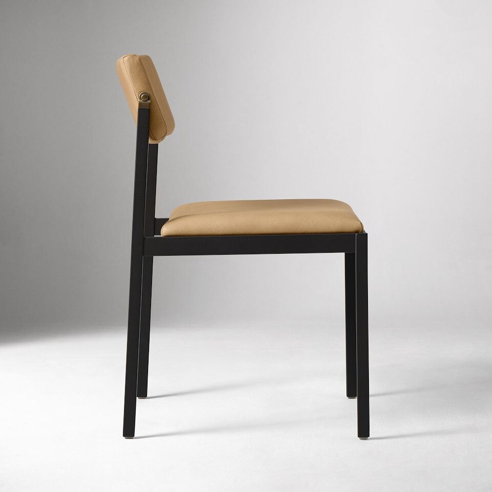 Freeman Leather Dining Chair | West Elm Australia